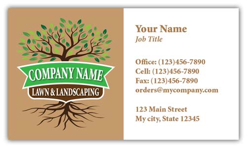 Tree Service Company Business Cards | Printit4Less