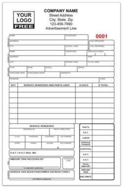 Appliance Repair Forms - PrintIt4Less