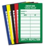 Safety Inspection Record Labels: Custom Business Labels