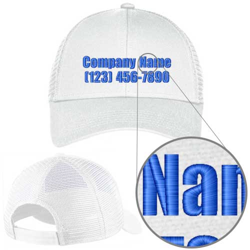 Embroidered Caps: Custom Embroidered Uniforms | Printit4less.com ...