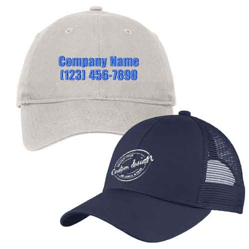 Custom Embroidered Uniforms: Polos and Caps | Printit4less.com