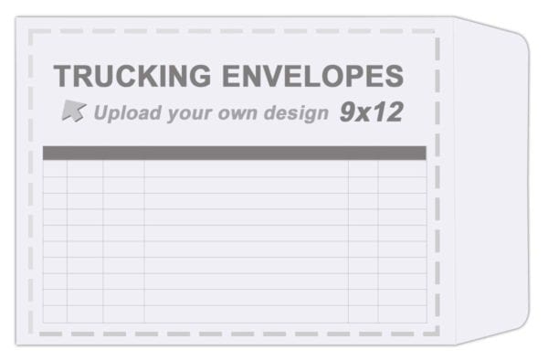 Truckers Trip Envelopes 9x12 - Upload Your Own Design | Printit4less.com Truckers Trip Envelopes 9x12 - Upload Your Own Design | Printit4less.com