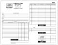 Mechanic Work Order Forms: Business Forms | Printit4less.com