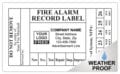 Fire Alarm Record Labels: Custom Business Labels | Printit4Less.com ...