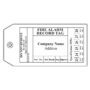Fire Alarm Record Tags: Custom Tags | Printit4less.com
