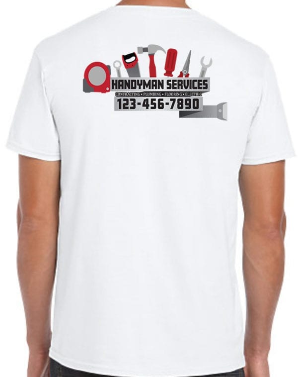 Handyman Services Uniforms: Custom Work Shirts | Printit4Less.com