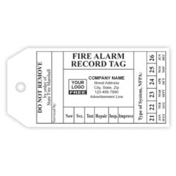 Fire Equipment Tags & Labels : PrintIt4Less