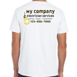 Electrical Company Shirt: Custom Printed Shirts | Printit4Less.com ...
