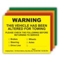 Towing Stickers: Custom Business Labels | Printit4Less.com