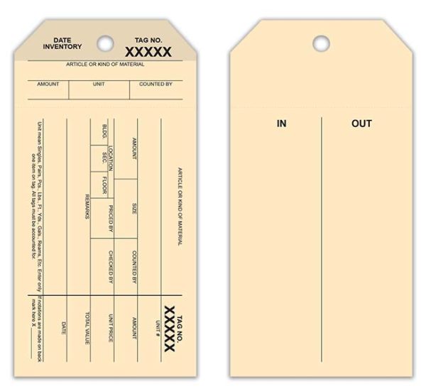 Repair Inventory Tag | Printit4less.com : PrintIt4Less