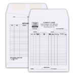 Trucking Company Trip Sheets | Printed Trucking Envelopes