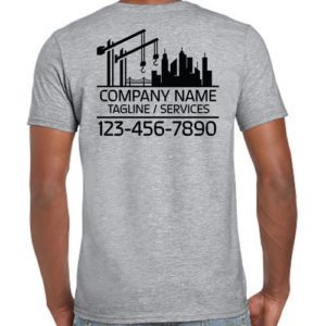 Construction Company Work T-Shirts | Printit4less.com : PrintIt4Less