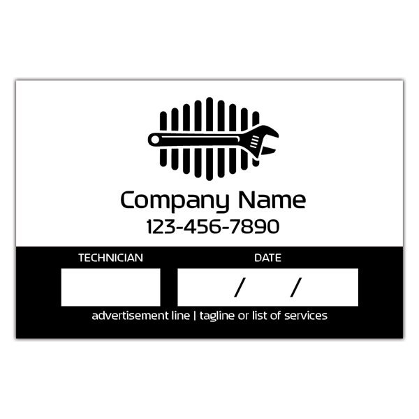 New Service Due Windshield Stickers | Printit4Less.com