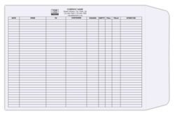 Truckers Drive Log Envelopes: Printed Envelopes | Printit4Less.com