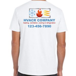 Heating & Air Conditioning logo shirts | HVAC Logo Company Shirts