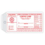 California Sprinkler Inspection Tag | Printit4less.com : PrintIt4Less