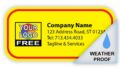 Small Business Label - Weatherproof | Printit4Less.com