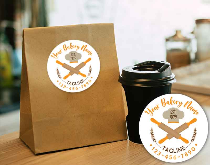 Custom Labels, T-Shirts, Business Cards for Your Bakery! - PrintIt4Less