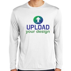 Custom Long Sleeve Polyester T-Shirts | TshirtbyDesign.com