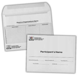 Custom Fundraiser Booklet Envelopes: Large Printed Envelope ...