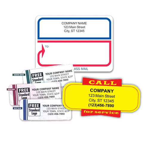 Labels and Stickers custom printed | Printit4Less.com