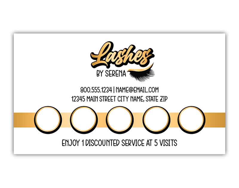 Boost Customer Loyalty with Customizable Reward Loyalty Punch Cards ...