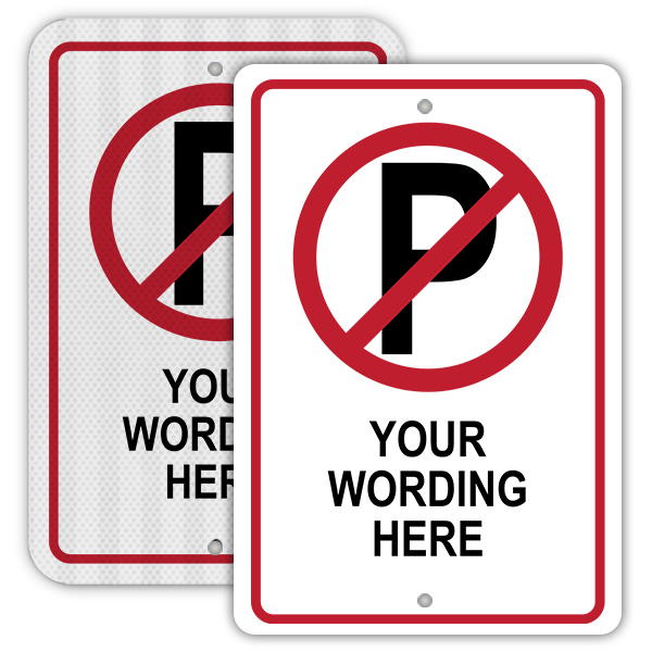 No Parking Sign | Printit4Less