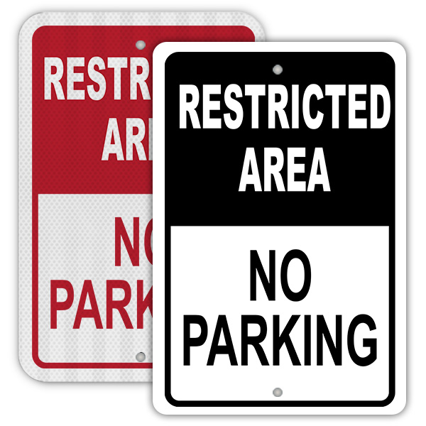 Restricted Area Sign | Printit4Less.com