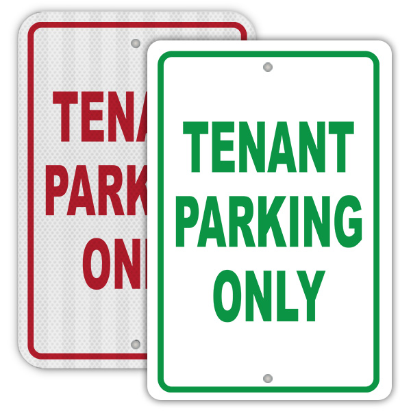 Tenant Parking Only Sign | Printit4Less.com