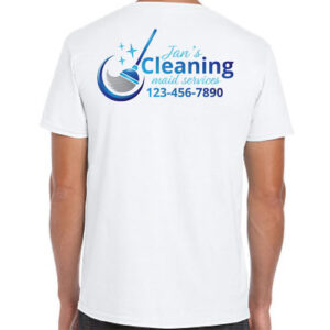 Cleaning Service Crew T-Shirt| Printit4Less.com