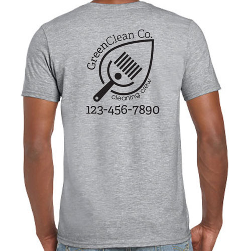 Eco Cleaning Company Uniforms | Printit4Less.com