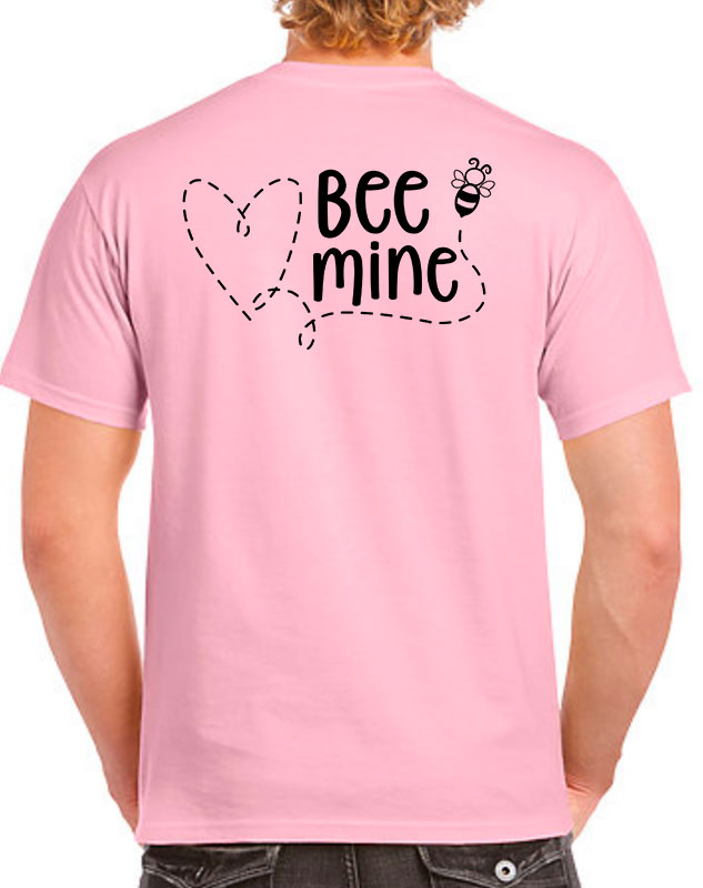 Bee Mine Valentine T-Shirts | Printit4Less.com