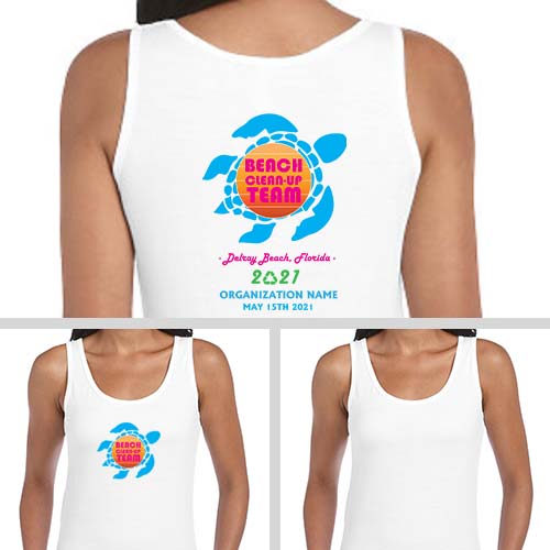Beach Clean Up Team Volunteer Shirts | Printit4less