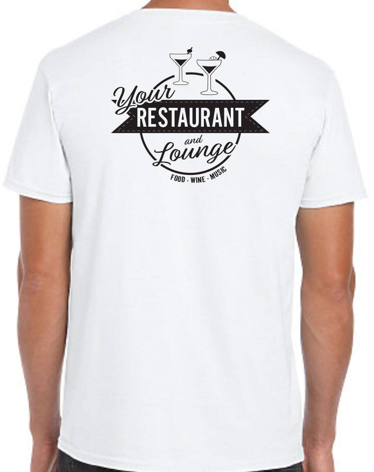 Lounge Staff T-Shirt | Printit4less.com