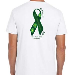 Liver Cancer Awareness Ribbon Charity Shirts | Printit4less