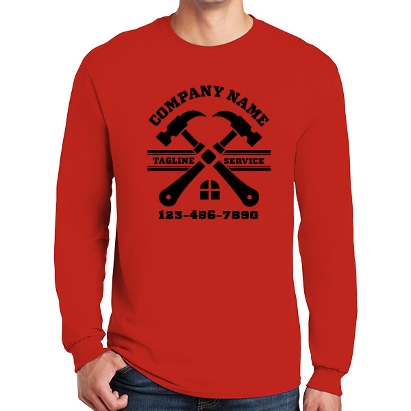 Personalized Handyman Contractor Work Shirt | Printit4Less.com