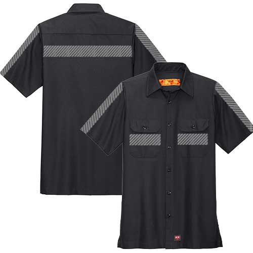 Red Kap Enhanced Visibility Long Sleeve Shirts | Printit4less.com