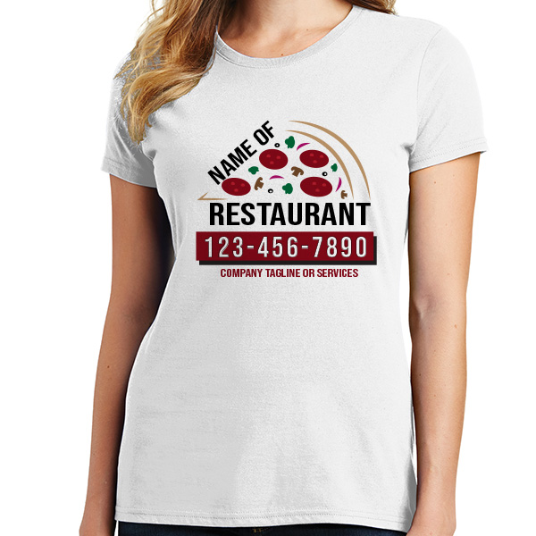 Personalized Pizzeria Shop Staff Uniform | Printit4Less.com
