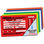 FMCSA Annual Vehicle Inspection Label | Printit4less