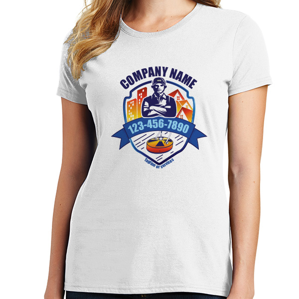 Custom Residential & Commercial Pressure Washing Work Shirts