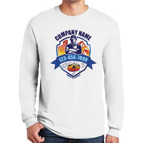 Custom Residential & Commercial Pressure Washing Work Shirts