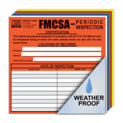 FMCSA Periodic Inspection Label | Printit4less.com