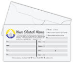 Custom Printed Church Offering Envelopes | Printit4less.com