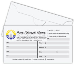 Personalized Church Offering Envelopes | Printit4less.com