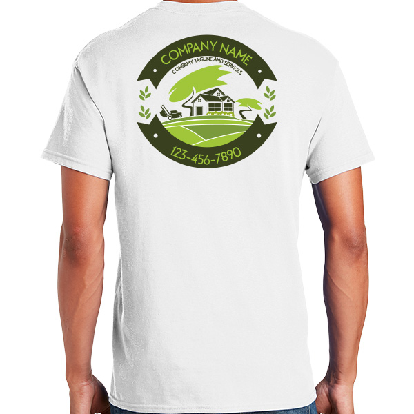 Personalized Landscaping Work Shirt Design | Printit4Less