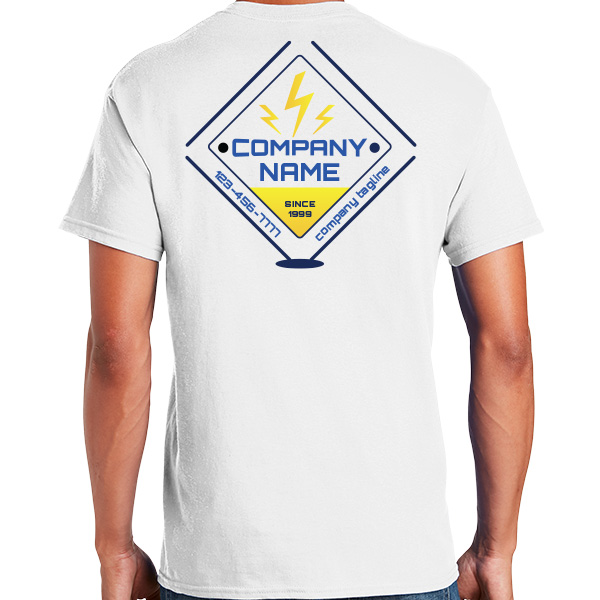 Electrical Warning Electrician Work Shirts | Printit4less