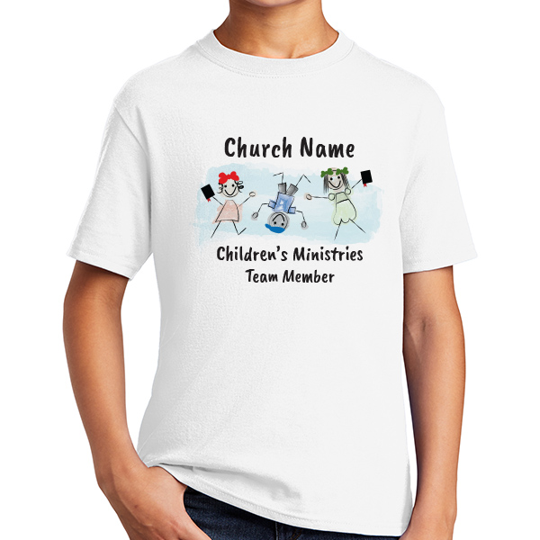 Children's Ministries T- Shirt | Printit4Less.com